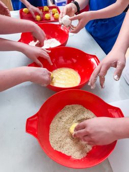 Les Petits Chefs make arancini with Emily Richards | eat. live. travel ...