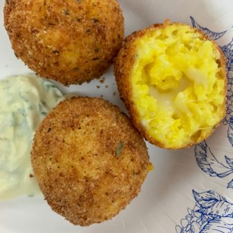 Les Petits Chefs make arancini with Emily Richards | eat. live. travel ...