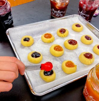 Jam Drop Thumbprint Cookie recipe | eat. live. travel. write.