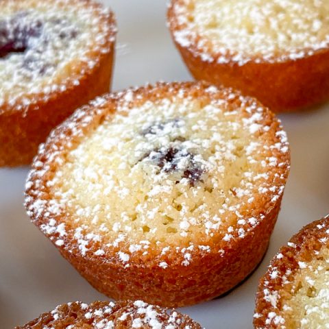 Blueberry lemon financier recipe | eat. live. travel. write.