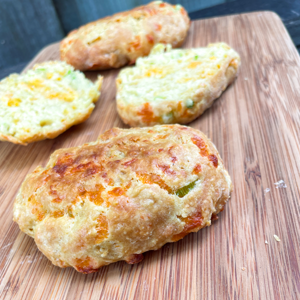 Cheddar Scallion Scones | eat. live. travel. write.