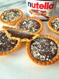 Mini Nutella Ganache Tarts | eat. live. travel. write.